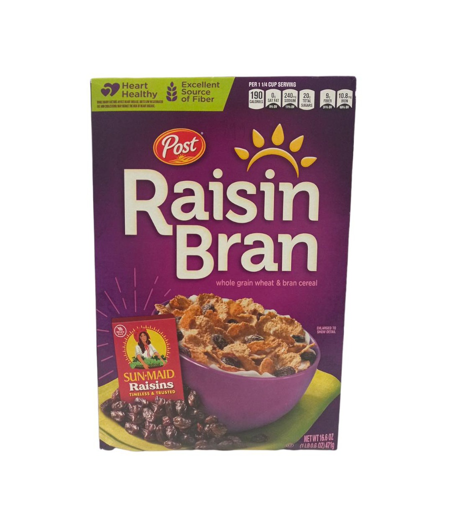 CEREAL RAISIN BRAN 16 6OZ POST | Supermercado El Éxito